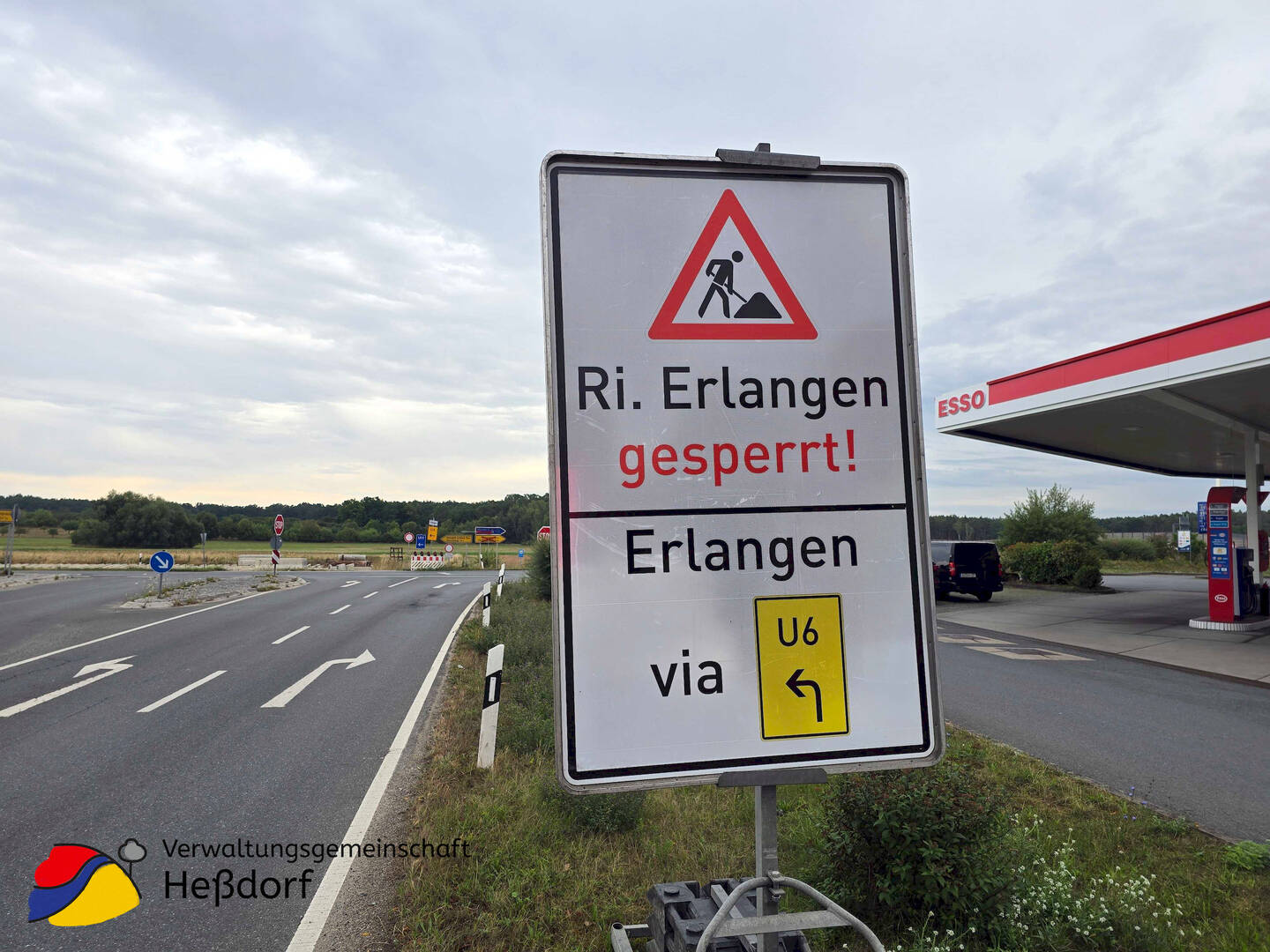 Vollsperrung der St2240 in Heßdorf - Auswirkungen auf Ortslage ...